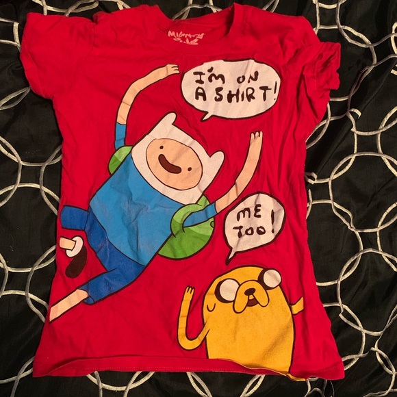 Hot Topic | Tops | Adventure Time Shirt | Poshmark